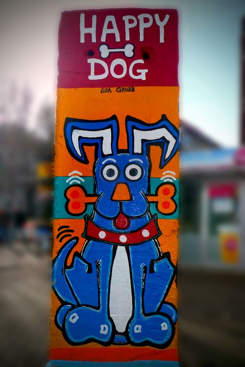 Artwork Street Art Berlin Wall - Andy Evans Photos - Photography, Animals, Birds, & Fish, Dogs ...