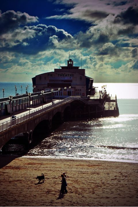Bournemouth Pier And Beach Dorset - Andy Evans Photos - Photography ...