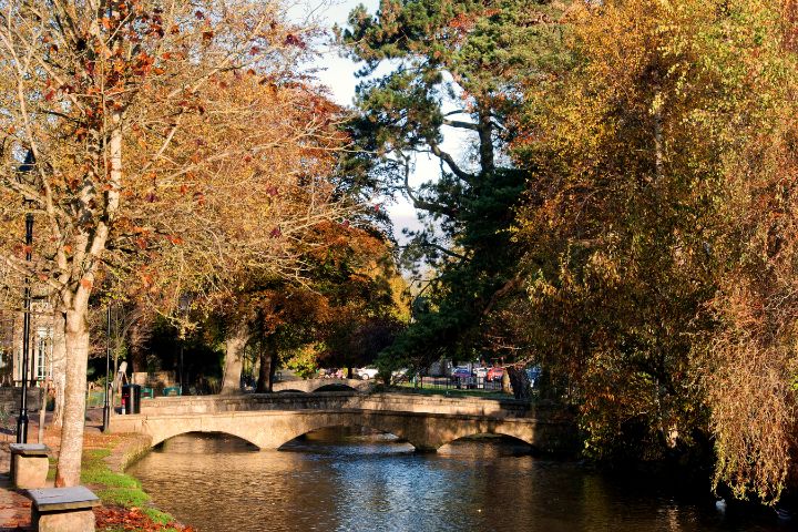 Bourton on the Water Autumn Trees - Andy Evans Photos - Photography ...