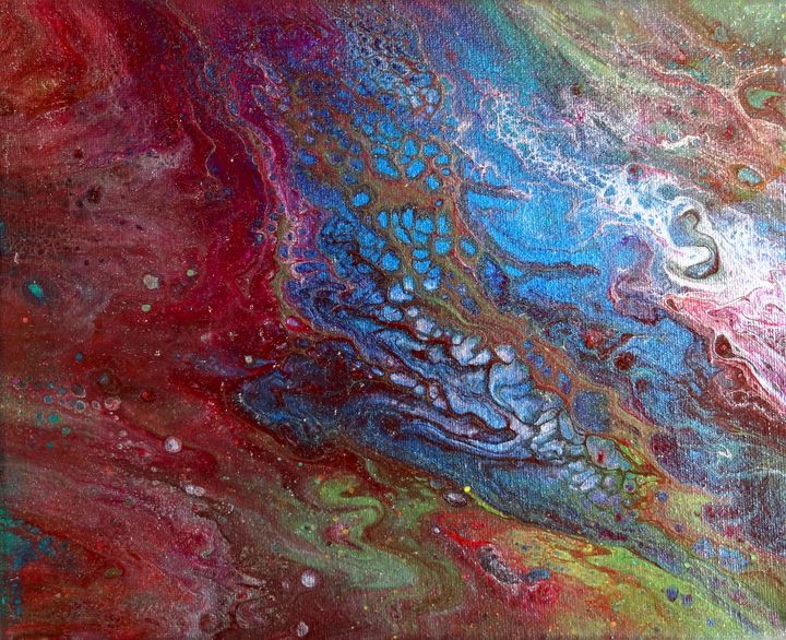 Perplexed - Becci's Pouring My Art Out! - Paintings & Prints, Abstract ...