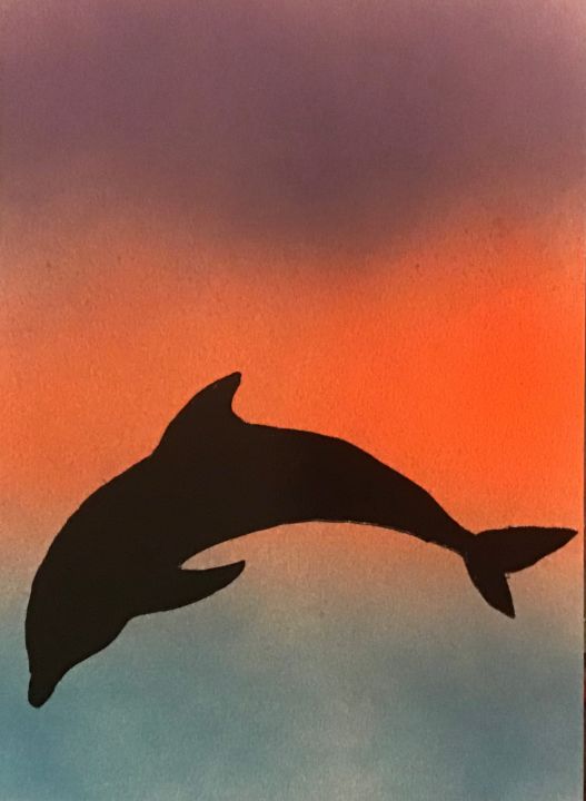 Telepathic Dolphin - The Art of Richard Gallacher - Paintings & Prints ...