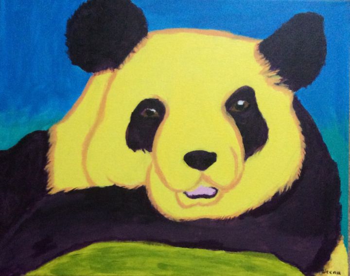 Sunny Panda - Aleena Cruz - Paintings & Prints, Animals, Birds, & Fish ...