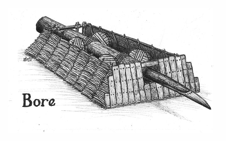 Bore - Michael Rush - Drawings & Illustration, Science & Technology ...