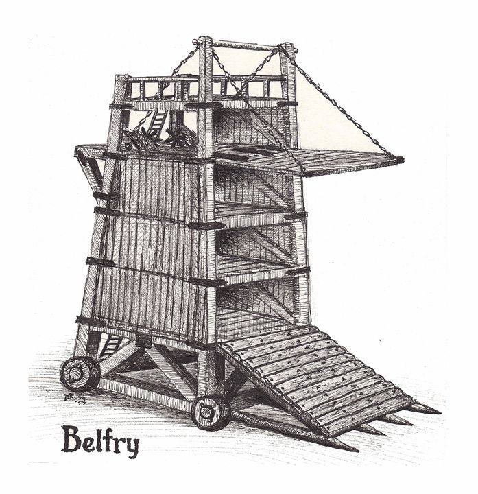 Belfry - Michael Rush - Drawings & Illustration, Science & Technology ...