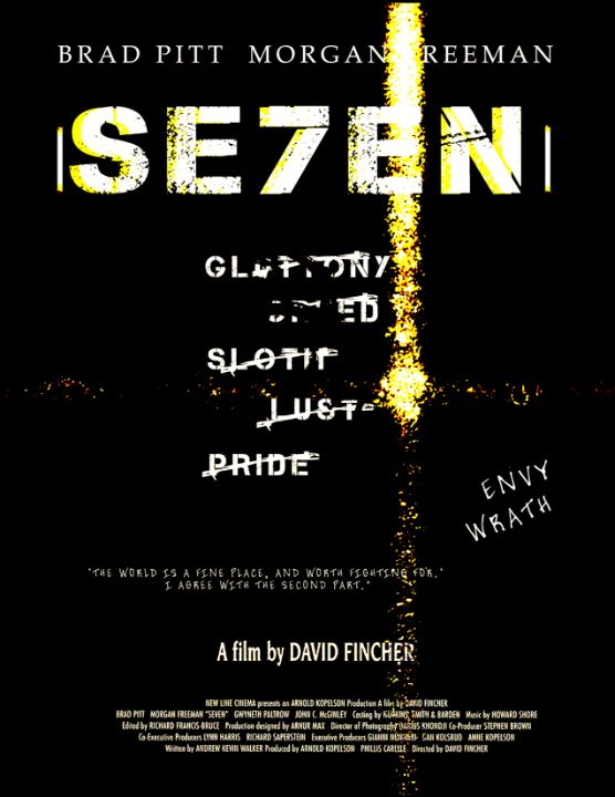 Se7en (1995) - Dragan's art - Drawings & Illustration, Entertainment ...