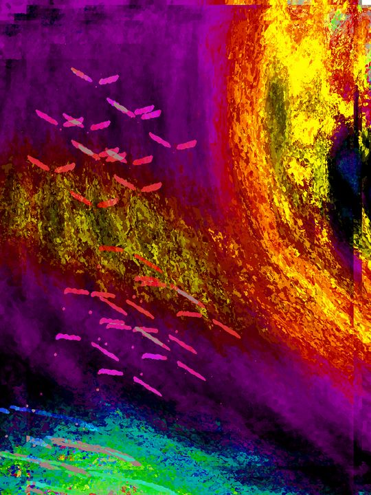 Colours, of Life - In the Colours, Life - Paintings & Prints, Abstract ...