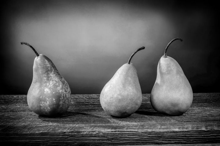 Three large yellow bosc pears - Francois Lariviere - Photography, Food ...