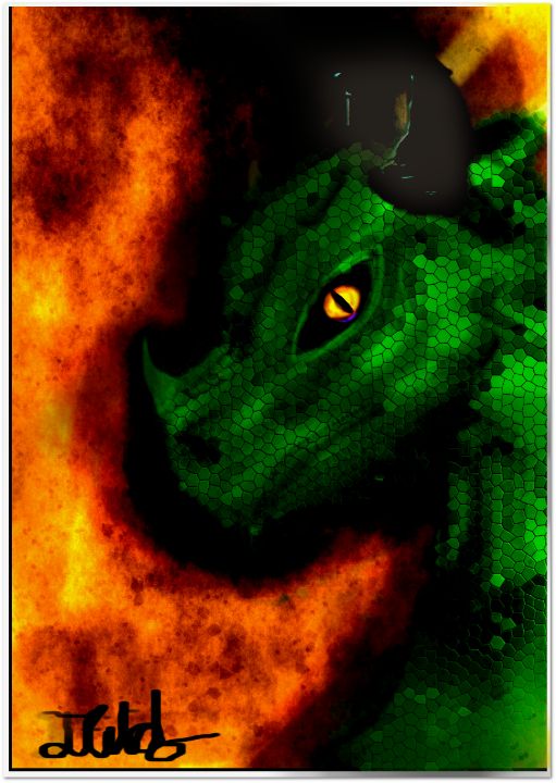 Realistic Dragon - Mini Mia Art - Digital Art & AI, Fantasy & Mythology ...