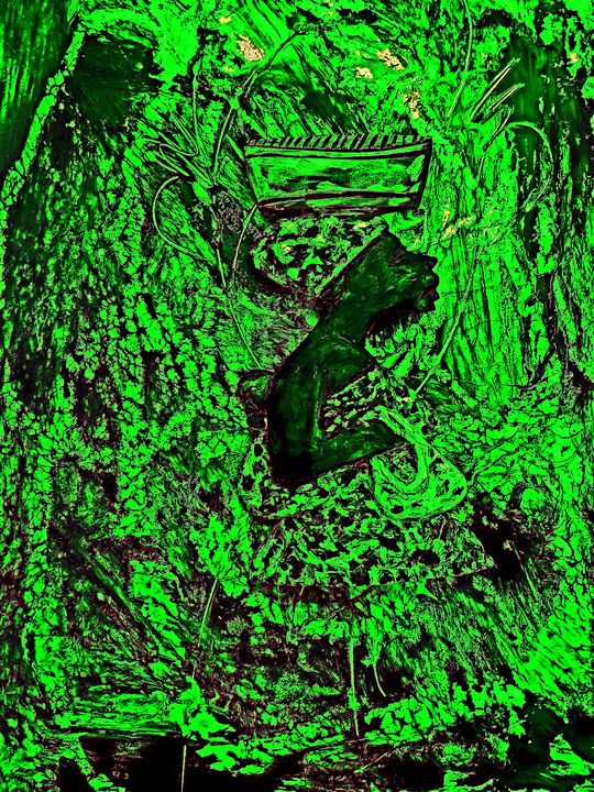 The Green Forest - CHIEF GIFT KOFI AMU - LOGOTSE @TAAC - Paintings ...