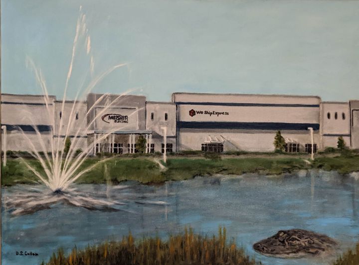 Business Portrait - D.S.COLLOM ART - Paintings & Prints, Buildings ...