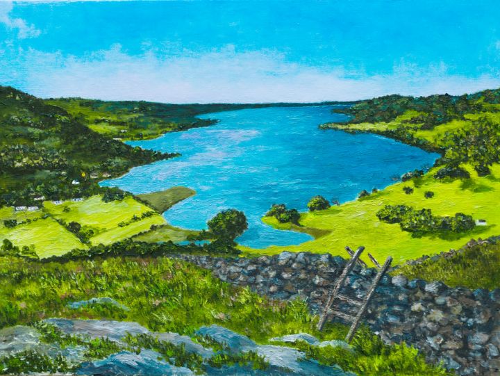 Lake Windermere - MrsCTLandscapes - Paintings & Prints, Landscapes ...