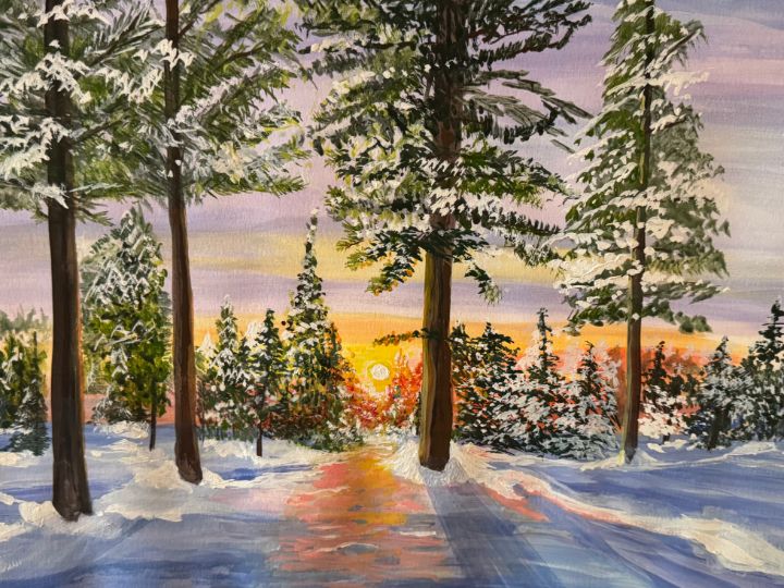 Northern Sky - Sea Savannah Safari’s Watercolor Artworks - Paintings ...