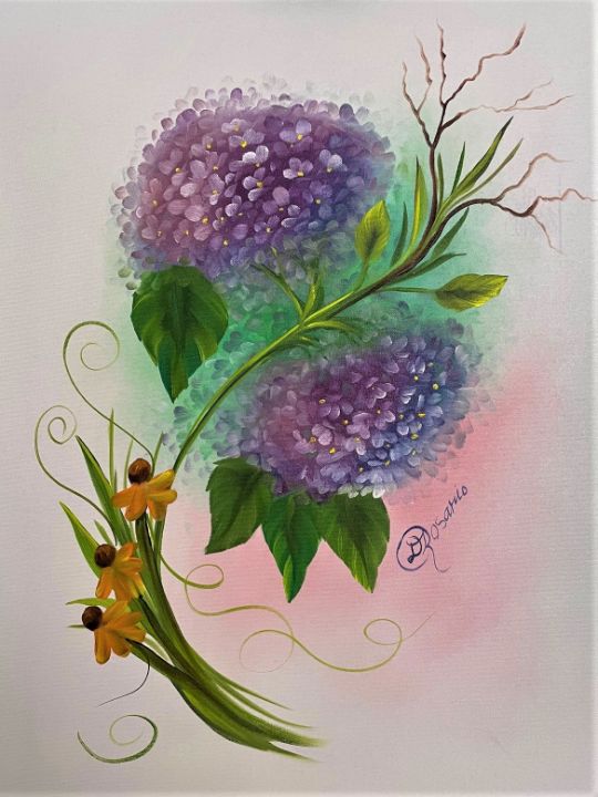 Marilyn's Flowers - Daisy Arias, Esoteric Vibes - Paintings & Prints ...