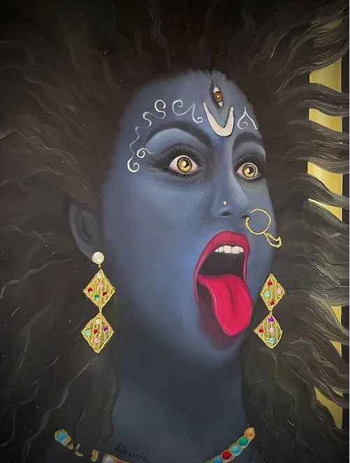 Kali Heat - Daisy Arias, Esoteric Vibes - Paintings & Prints, Fantasy ...