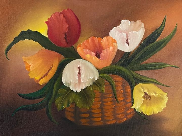 Tulip Language - Daisy Arias, Artistica Oils - Paintings & Prints ...
