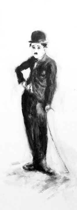 Charles Chaplin - Justin Norcott - Paintings & Prints, People & Figures ...