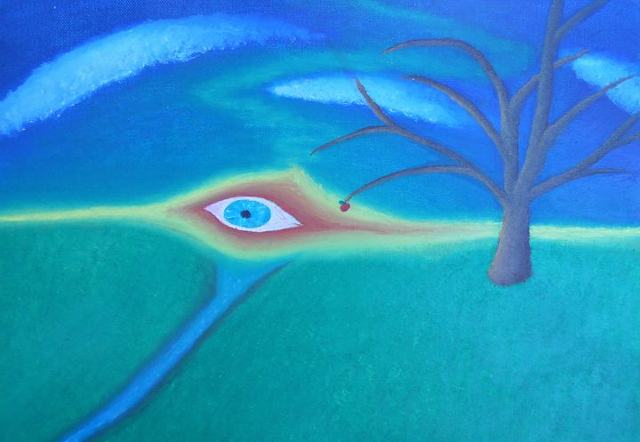 Eye of God - Van-Grow-Art - Paintings & Prints, Abstract, Landscape ...
