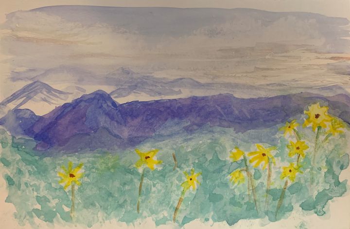 Distant Haze - Andy's Art - Paintings & Prints, Landscapes & Nature ...