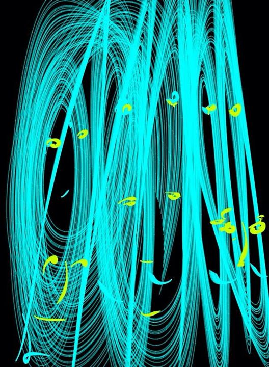 floating feeling - Moshe Dazin - Digital Art & AI, Abstract, Other ...