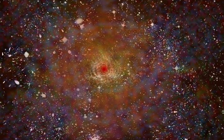 Red Star Galaxy - Creative Art Designs by Nicholas Favaza - Digital Art ...