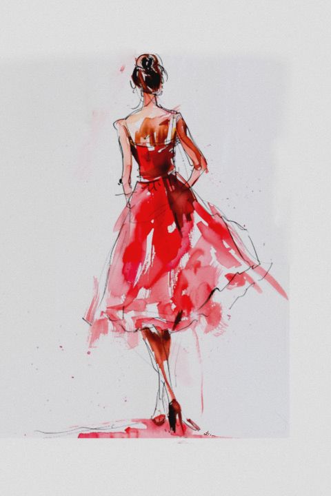 "Ruby Charm" - Luka Art Studio - Digital Art & AI, People & Figures ...