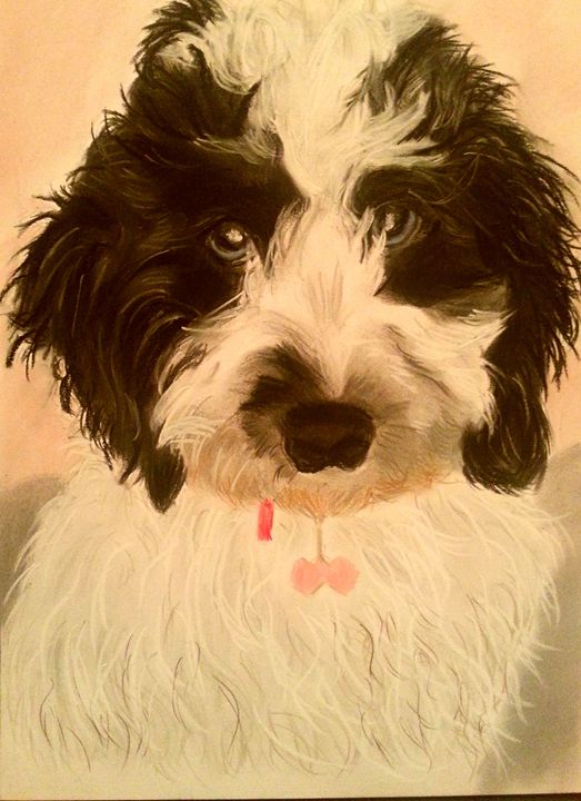 Ruby - Pet Portraits for Charity - Paintings & Prints, Animals, Birds, & Fish, Dogs & Puppies ...