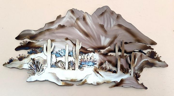 Arizona Camelback Mountain - Denise Pinkerton - Crafts & Other Art ...