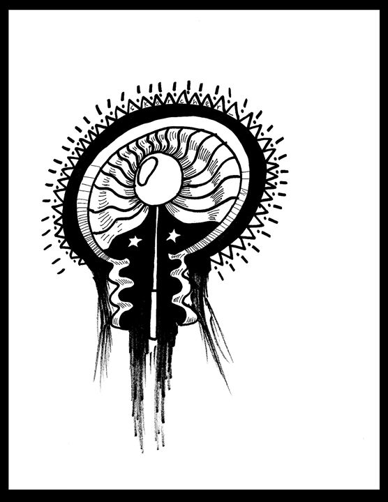 Bleeding Star - Skorcher_ - Drawings & Illustration, Abstract ...