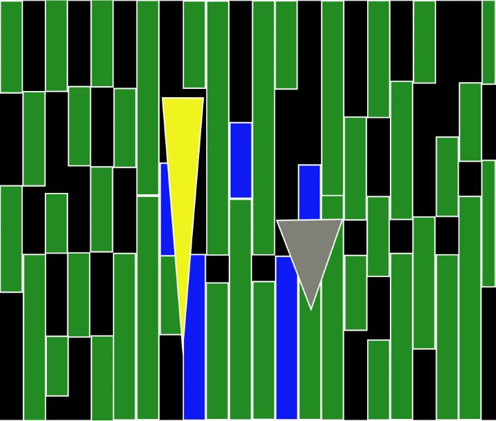 Tiles - Sean McCollum - Digital Art & AI, Abstract, Geometric - ArtPal