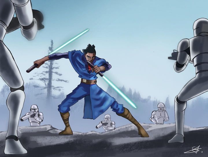 Reborn Jedi - Secretplaceart (Oluwaseun Esan) - Digital Art & AI ...