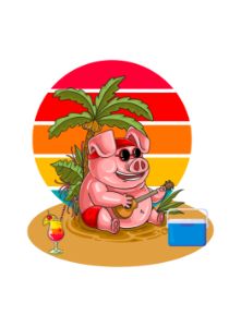 Big GA Dawg - Digital Art & AI, Drawings & Illustration