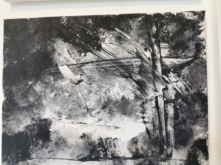 Abstract Gloom - MegArt - Paintings & Prints, Abstract, Color - ArtPal