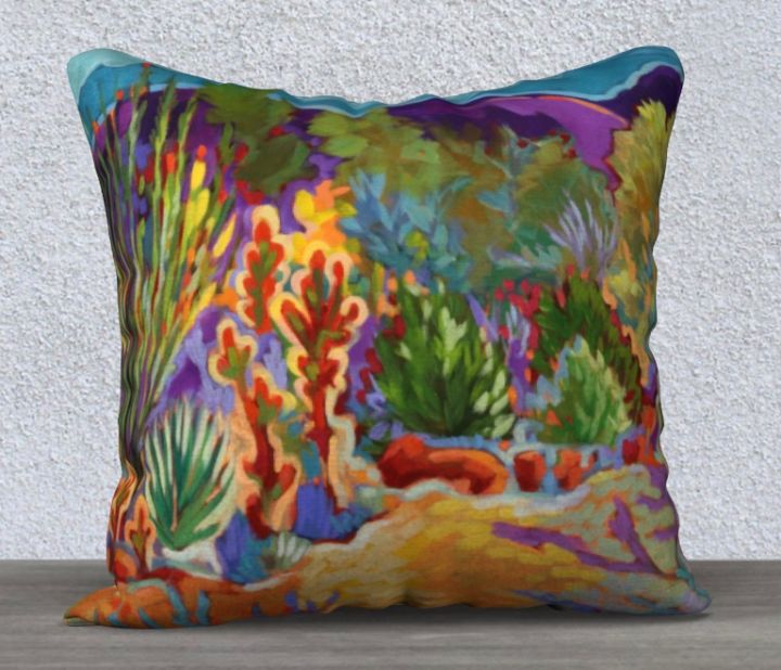 MORNING LIGHT 18x18 pillow case - MARNA SCHINDLER - Textile & Apparel ...
