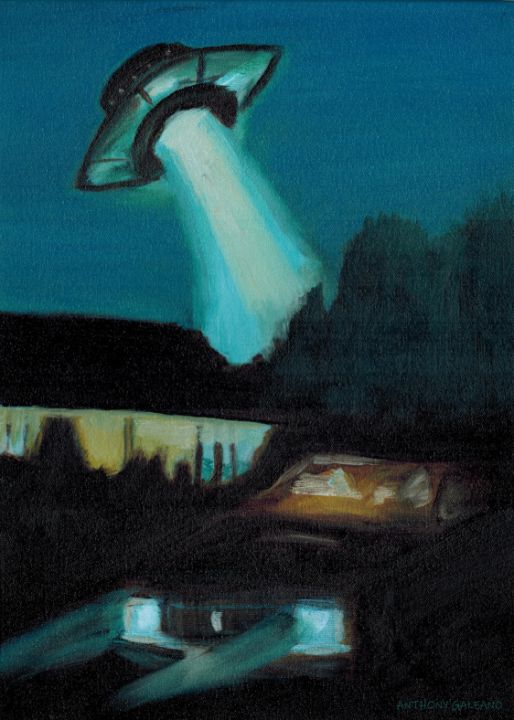 Ufo Art - Anthony Galeano Art - Paintings & Prints, Fantasy & Mythology ...