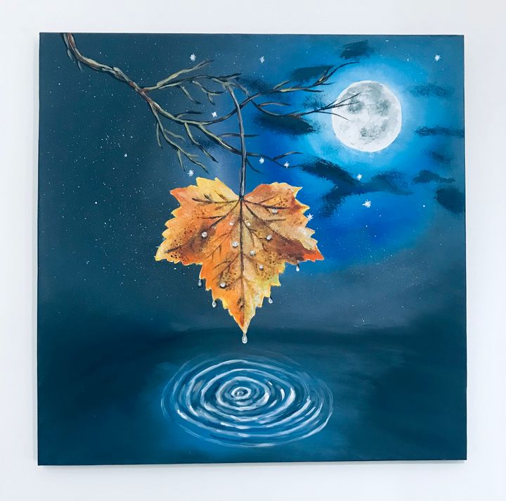End of autumn - Tanku Art Gallery - Paintings & Prints, Landscapes ...