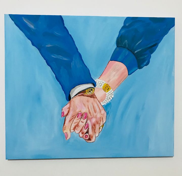 Me and my husband - Tanku Art Gallery - Paintings & Prints, Fantasy ...