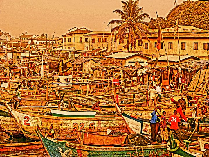 Local Economy - AMUS'S CULTURAL ARTS (ACAS ) GALLERY - Paintings ...