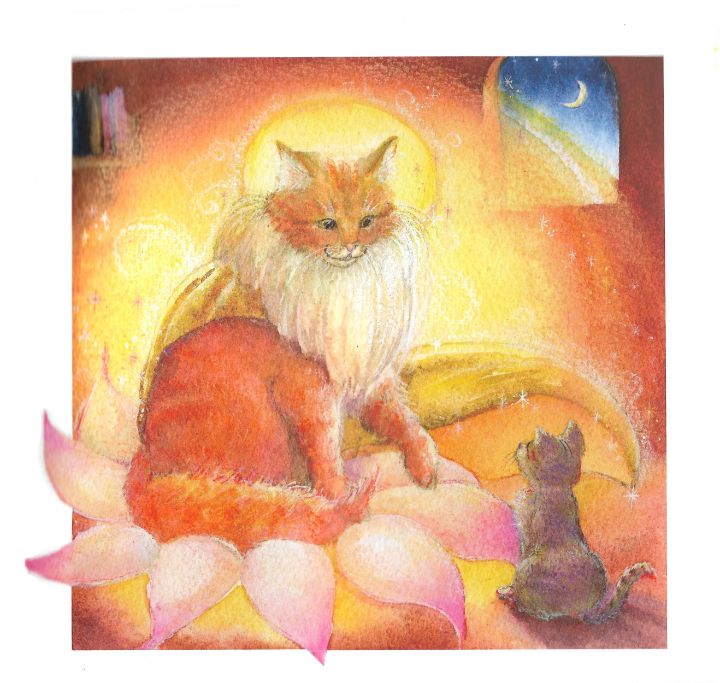 Cat Magic - WheelerIllustration - Paintings & Prints, Animals, Birds ...