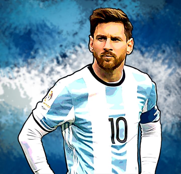 Leo Messi 3 - Trần Anh - Digital Art & AI, People & Figures, Sports ...