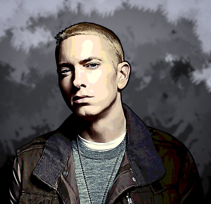 Eminem - Trần Anh - Digital Art & AI, People & Figures, Celebrity ...