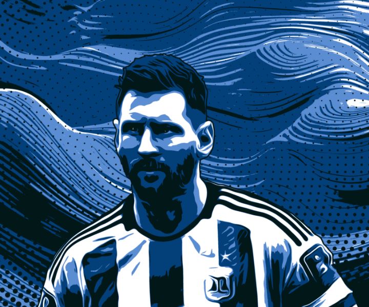 Leo Messi Vector Art - Trần Anh - Digital Art & AI, People & Figures ...