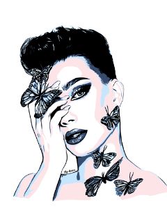 Polka Dot Lady - Olga Guseva - Digital Art, People & Figures, Fashion ...