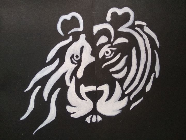 Black Liger Drawing Liger Liger By Clankerss - Fur Affinity [dot] Net