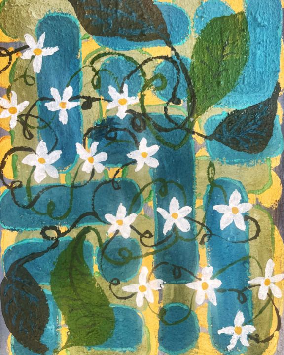 capsule living - Mango Mornings - Paintings & Prints, Abstract, Organic ...