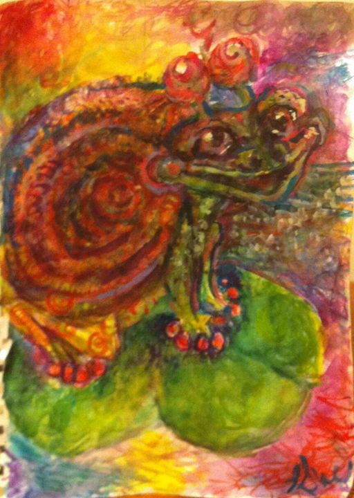 Snog Frail Frog Prince - Andrea - Paintings & Prints, Animals, Birds ...