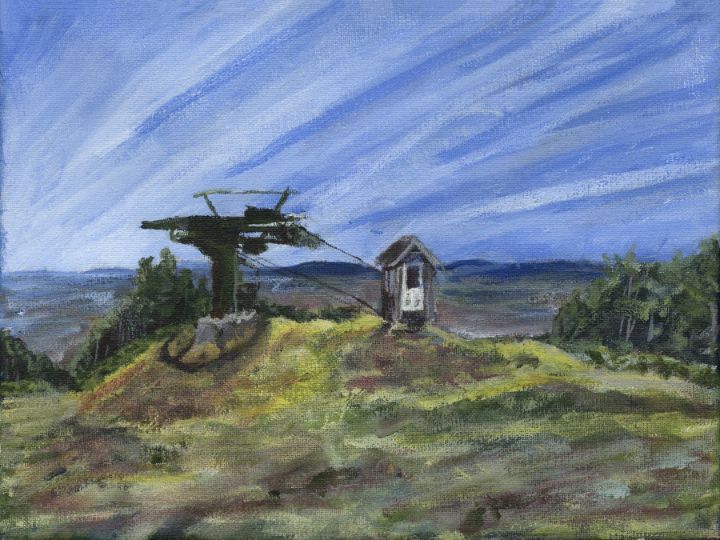 Old Rangeley Top Shack - Matt Gross Fine Art - Paintings & Prints ...