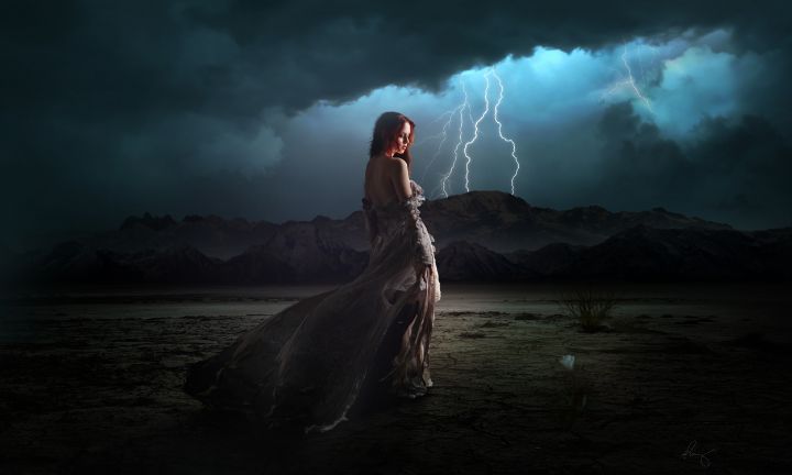 Lightning Crashes 2023 - DV ART DESIGNS - Digital Art & AI, Landscapes ...