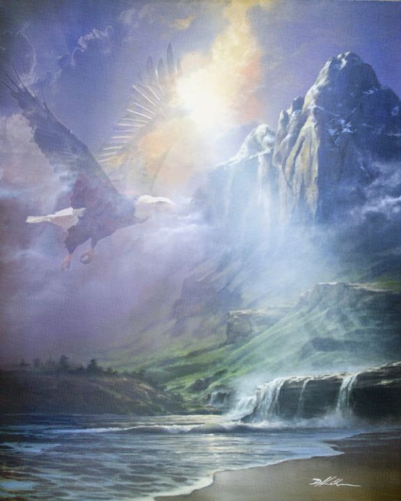 This Land - Danny Hahlbohm - Paintings & Prints, Landscapes & Nature, Mountains - ArtPal