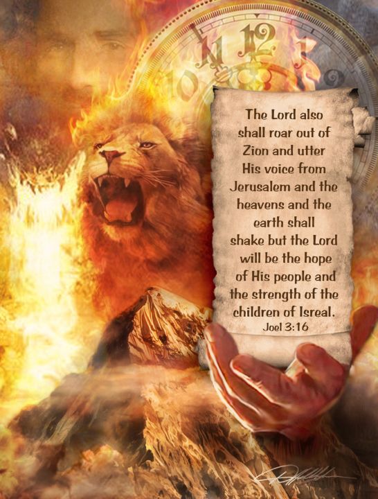 Zion's Roar - Danny Hahlbohm - Paintings & Prints, Religion, Philosophy ...