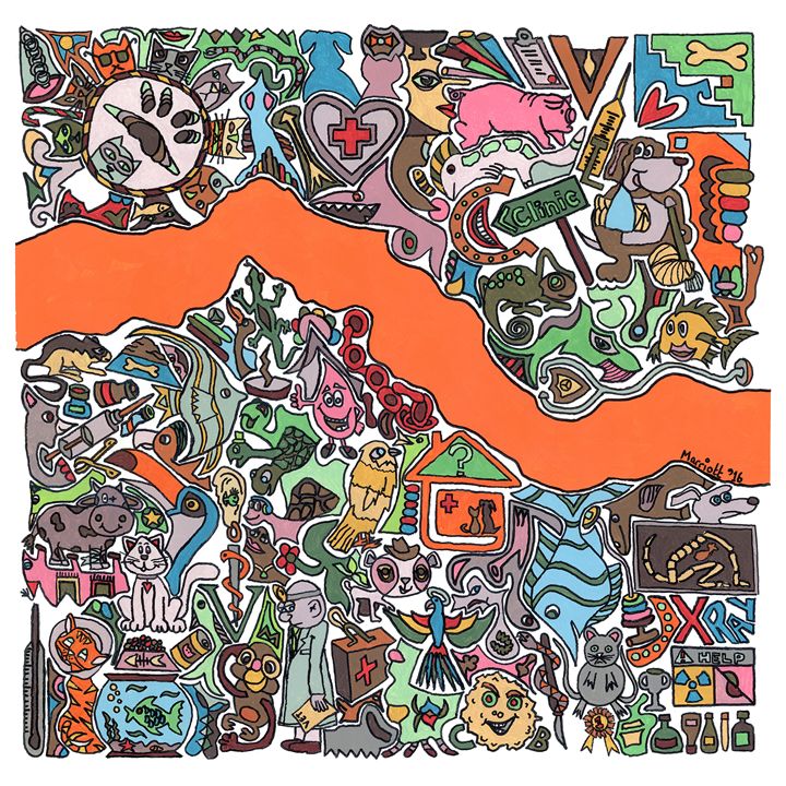 Vetropolis 1 by Clive Marriott - Personalized pop art - Paintings ...